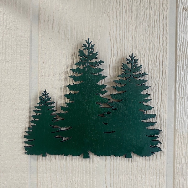 Metal Cut Out Trees - Etsy