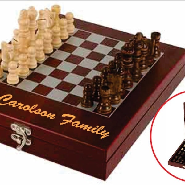 Engraved Chess Board - Etsy