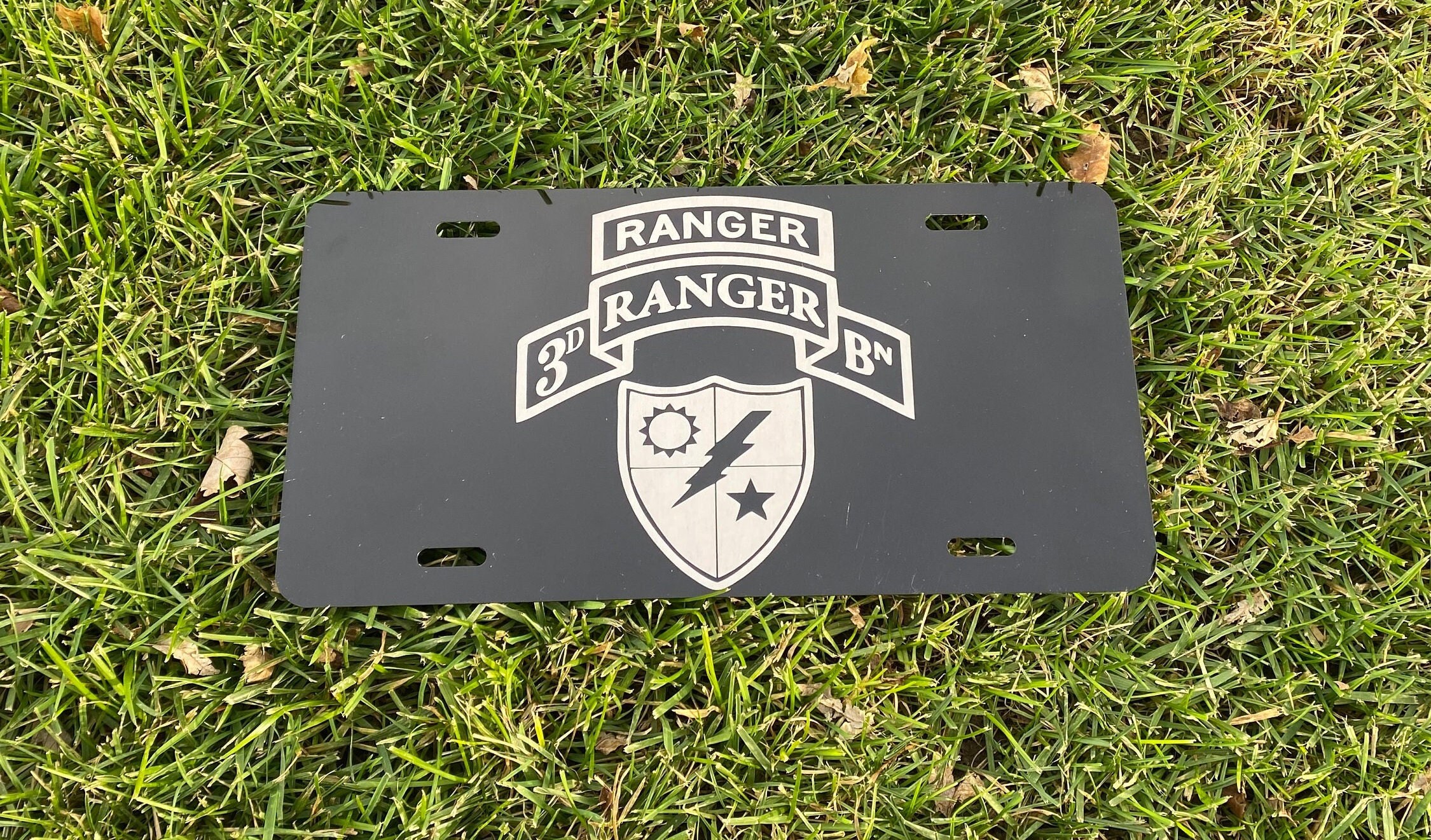 3rd Ranger Battalion License Plate - Etsy