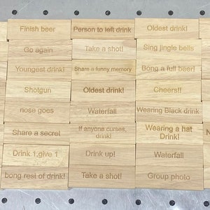 Party Jenga-custom Party Jenga Set - Etsy
