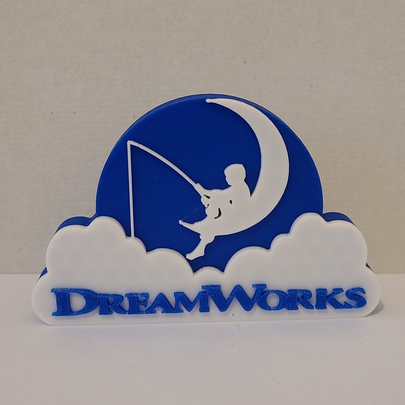 Dreamworks Clouds 3D Logo - Etsy