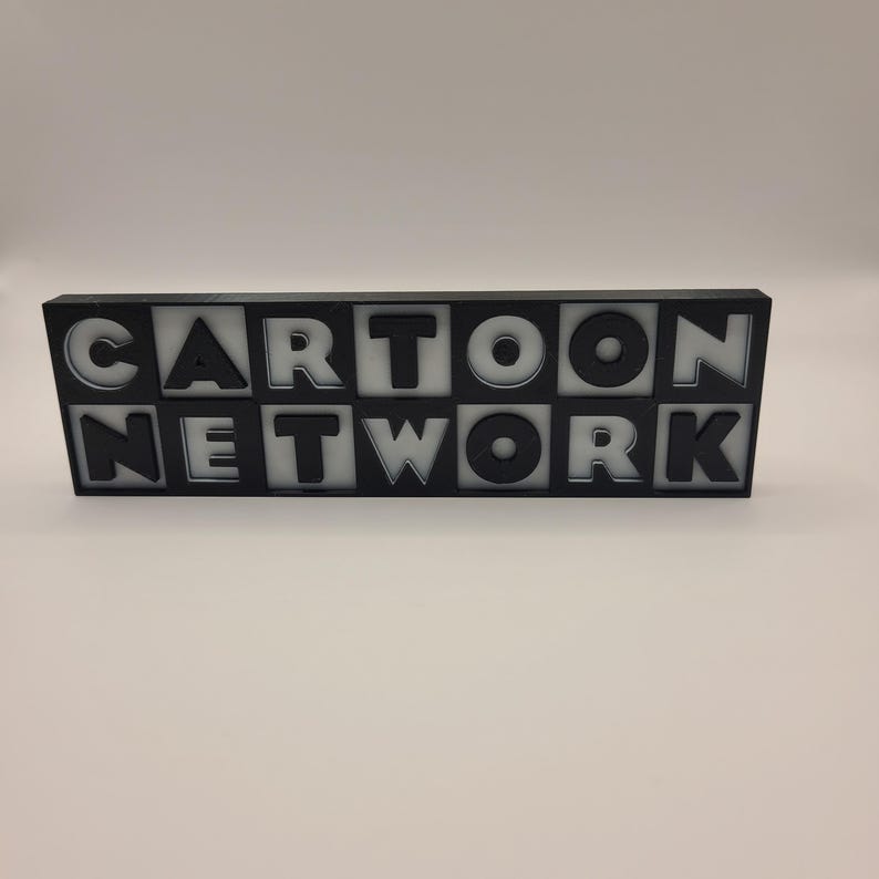 Cartoon Network 3D Logo - Etsy