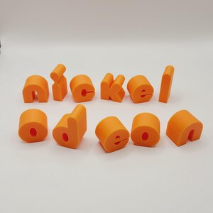 Nickelodeon Individual Letters 3D Logo - Etsy Canada