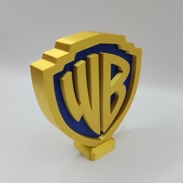 Warner Bros 3d Logo - Etsy