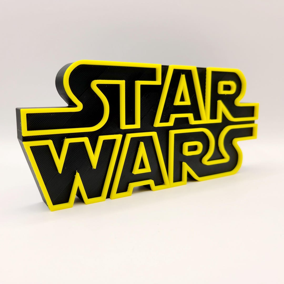 Star Wars 3D Logo - Etsy