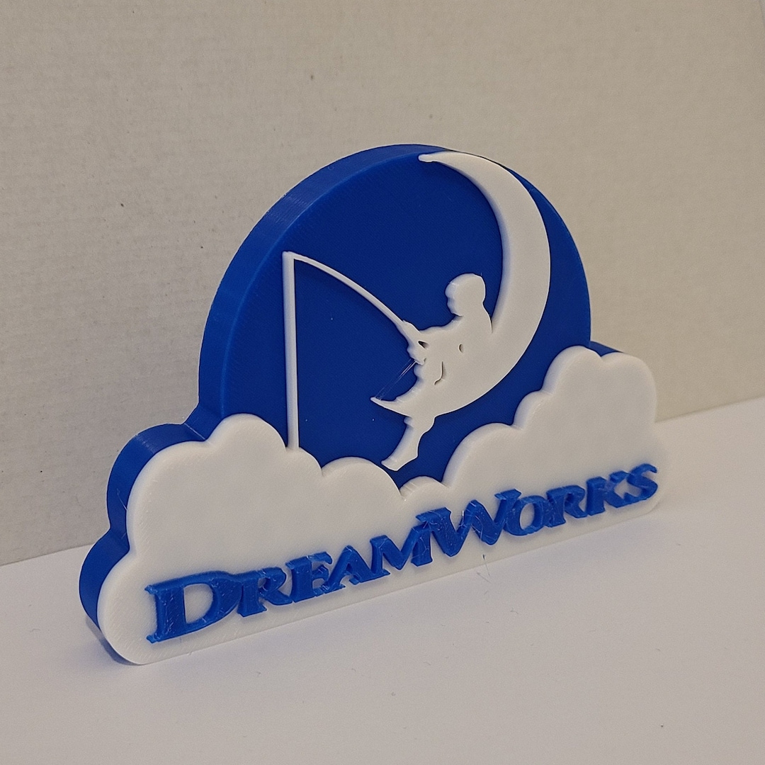 Dreamworks Clouds 3D Logo - Etsy