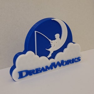 Dreamworks Clouds 3D Logo - Etsy