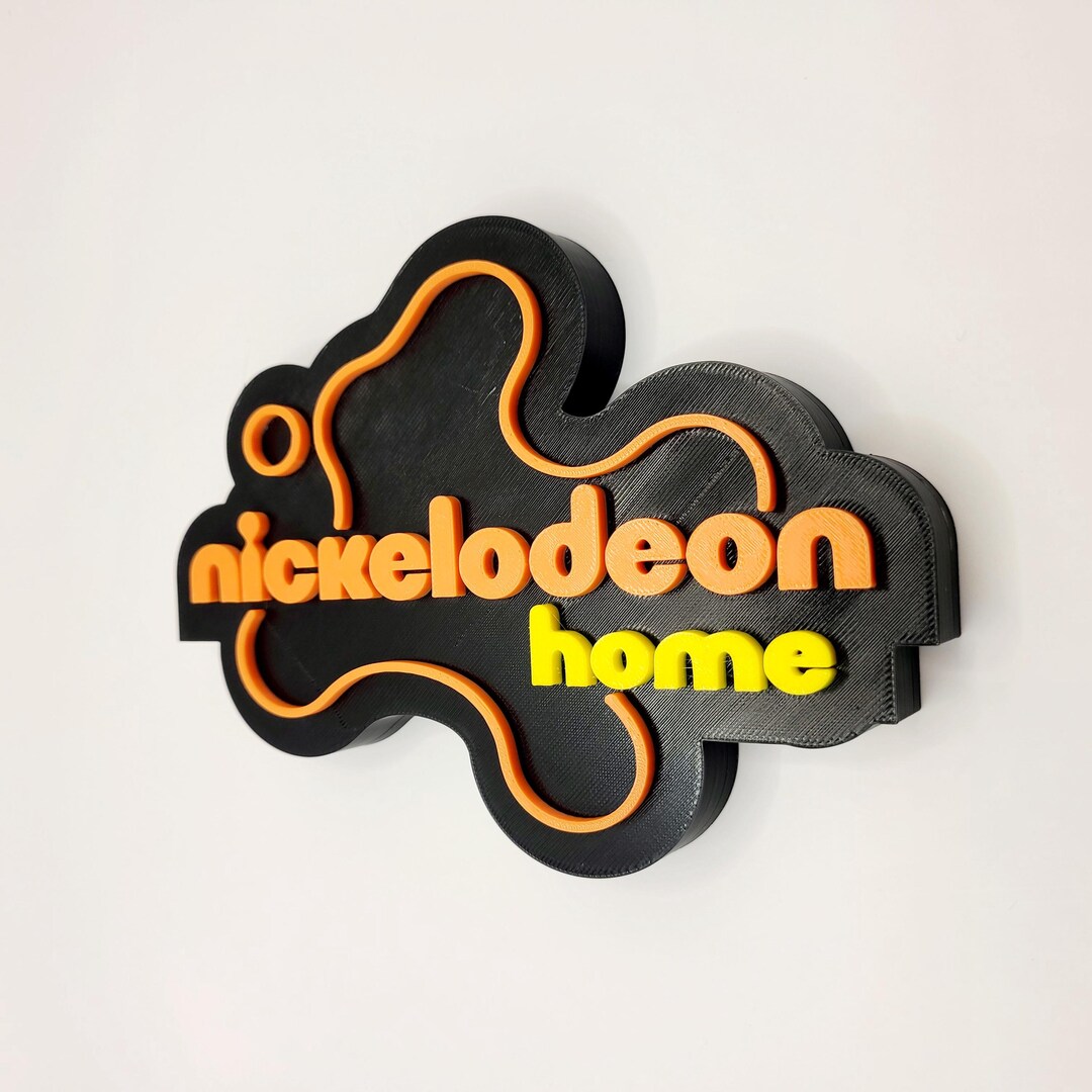 Nickelodeon Home 3D Logo - Etsy