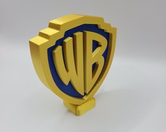Warner Bros Logo 3D Printed Pretend Play Kids Toy 3D Printing Movie ...