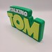 Talking Tom 3D Logo - Etsy