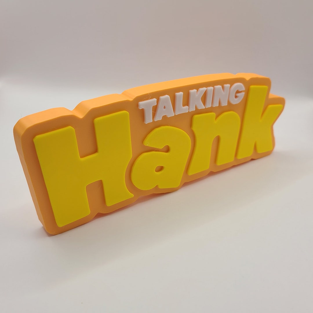 Talking Hank 3D Logo - Etsy