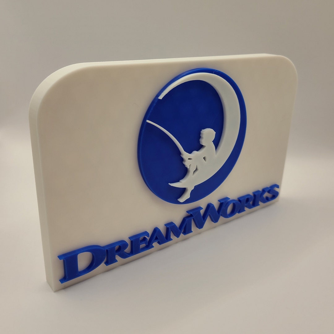 Dreamworks 3D Logo Model Display - Etsy