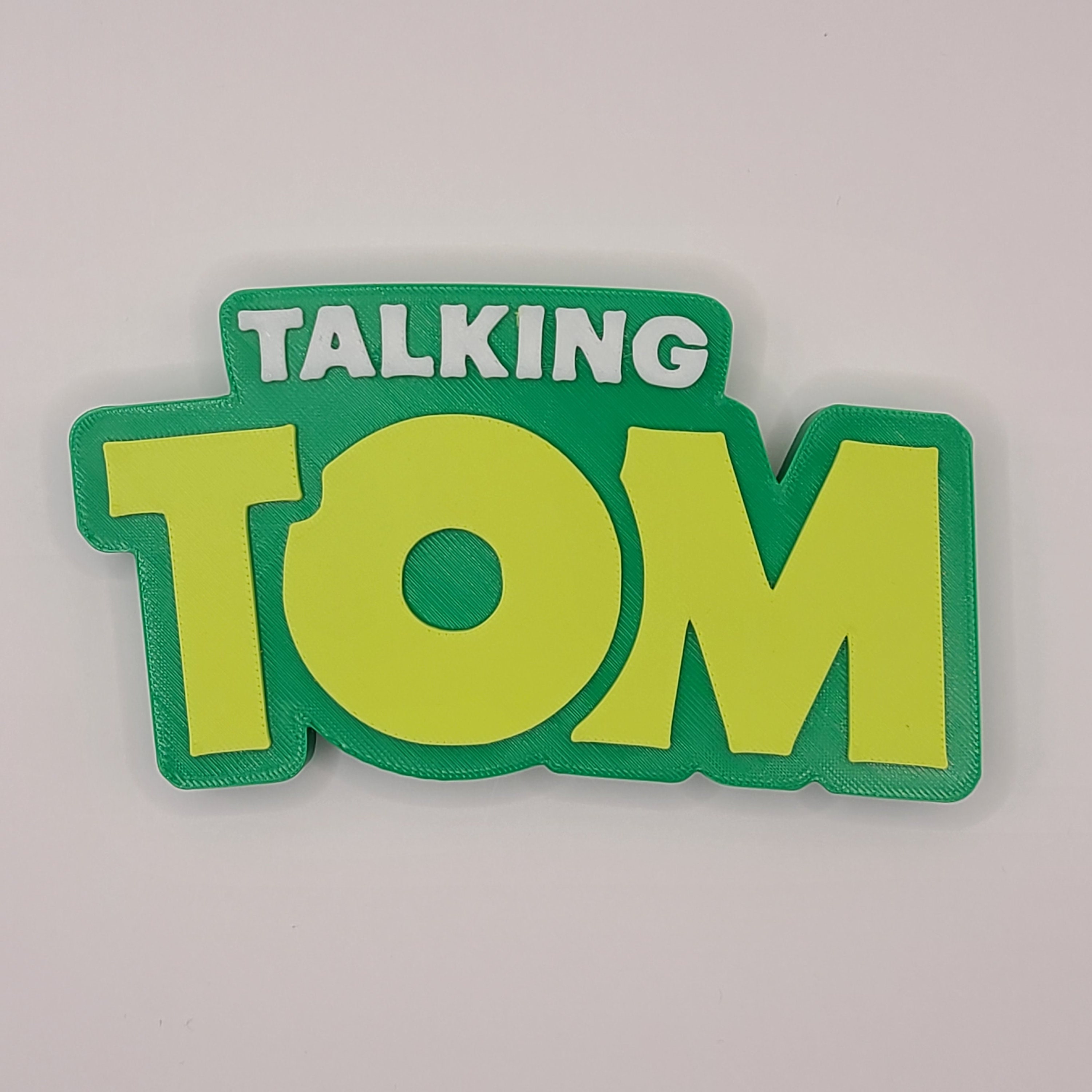 Talking Tom 3D Logo - Etsy