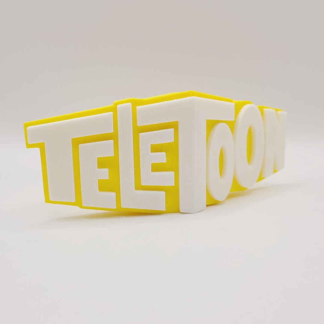 Teletoon 3D Logo - Etsy