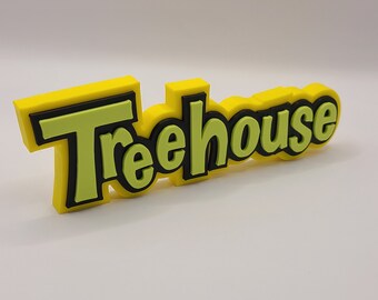 Custom Treehouse Logo, Kids Treehouse Logo, Cute Daycare Logo ...