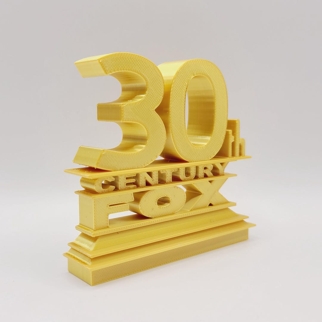 30th Century Fox 3D Logo - Etsy UK
