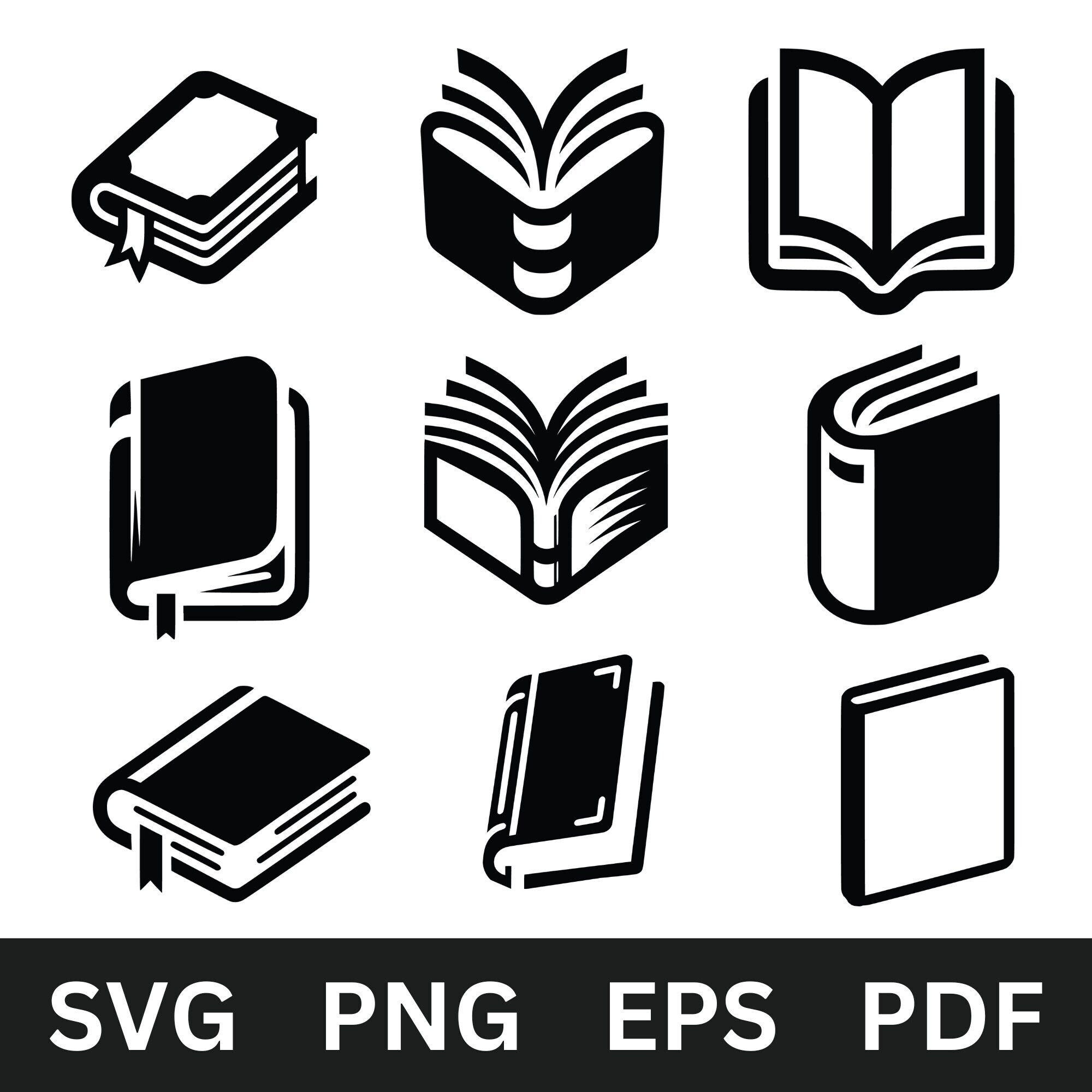 Book SVG, Bookmark Svg, Reading Book Svg, Book Lovers Svg, Reading Svg ...