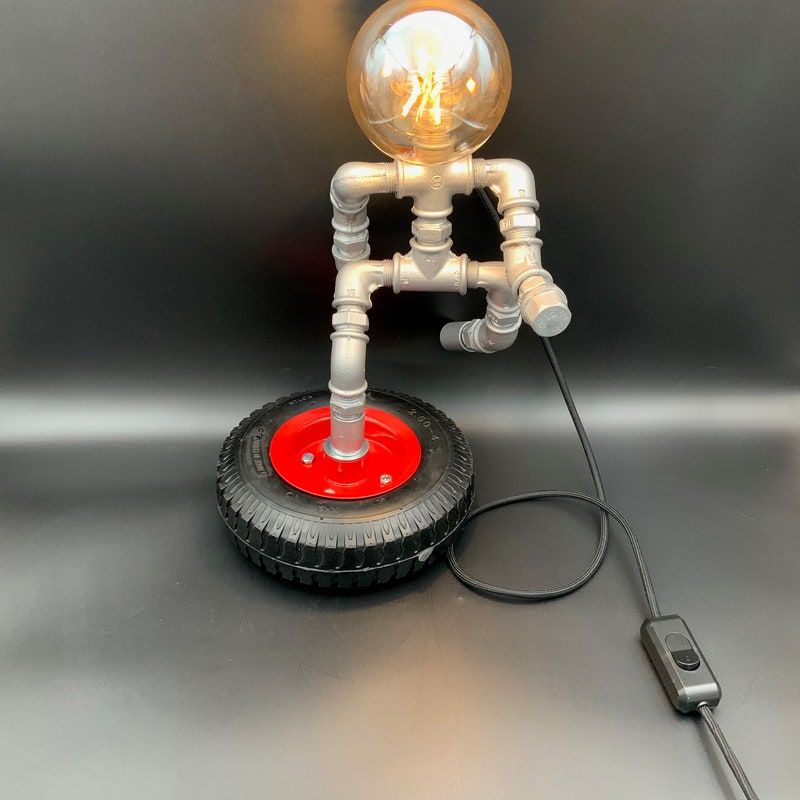 Robot Pipe Lamp - Etsy