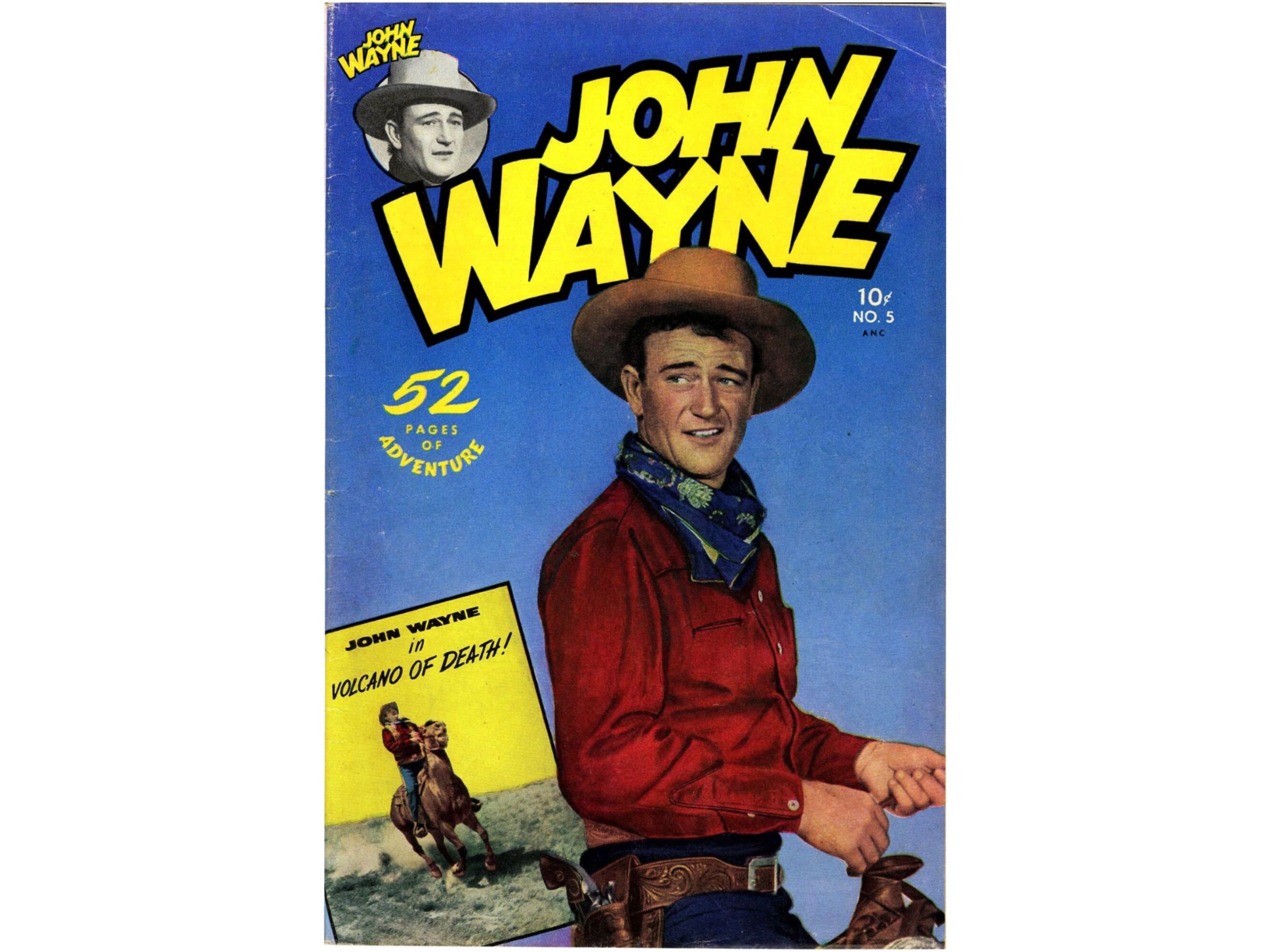 John Wayne Adventure Comics 31 Vintage Rare Out-of-print PDF/CBR ...