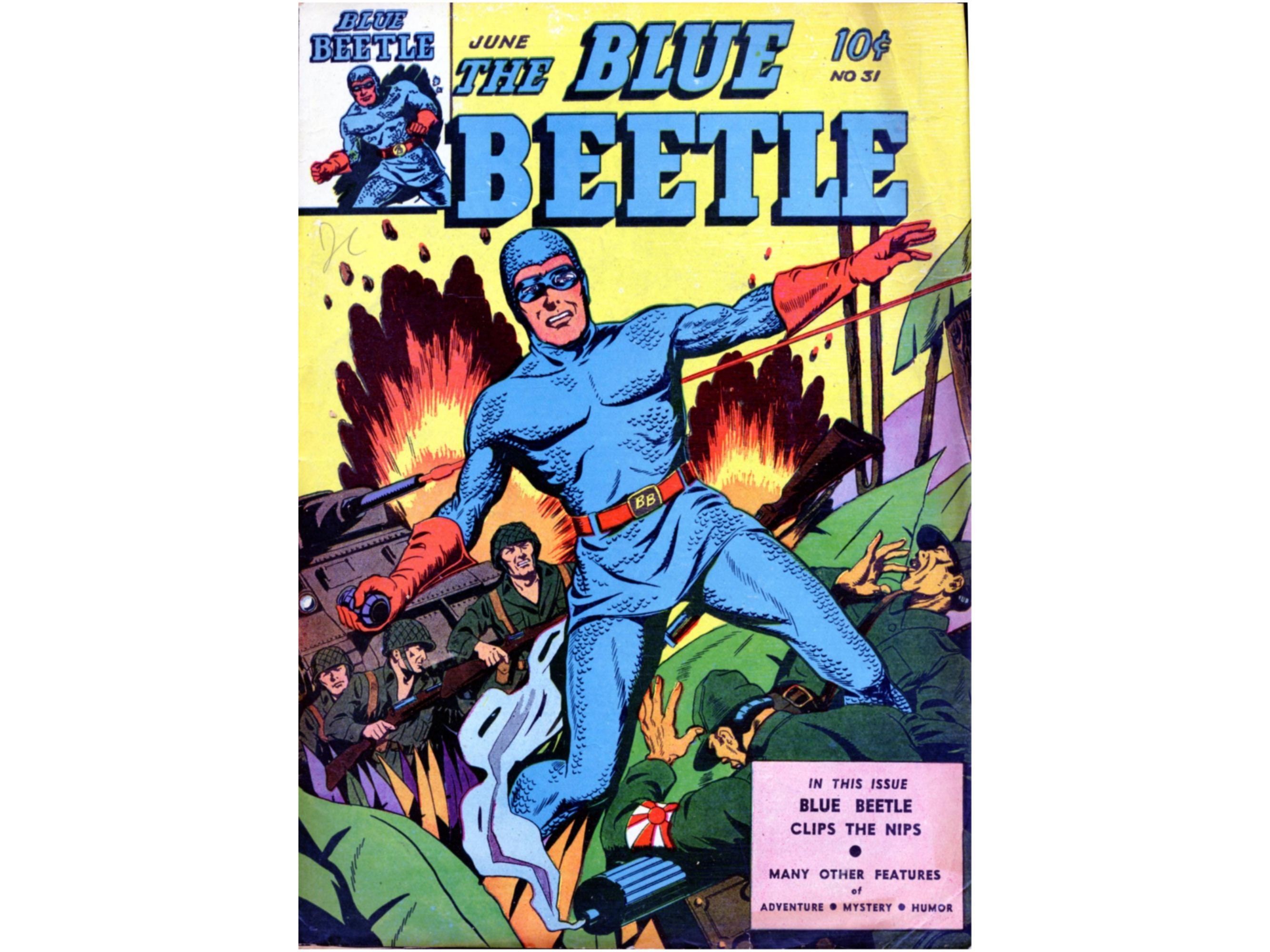 Blue Beetle Comics Collection 37 PDF/CBR Comic Books by Fox Comics ...