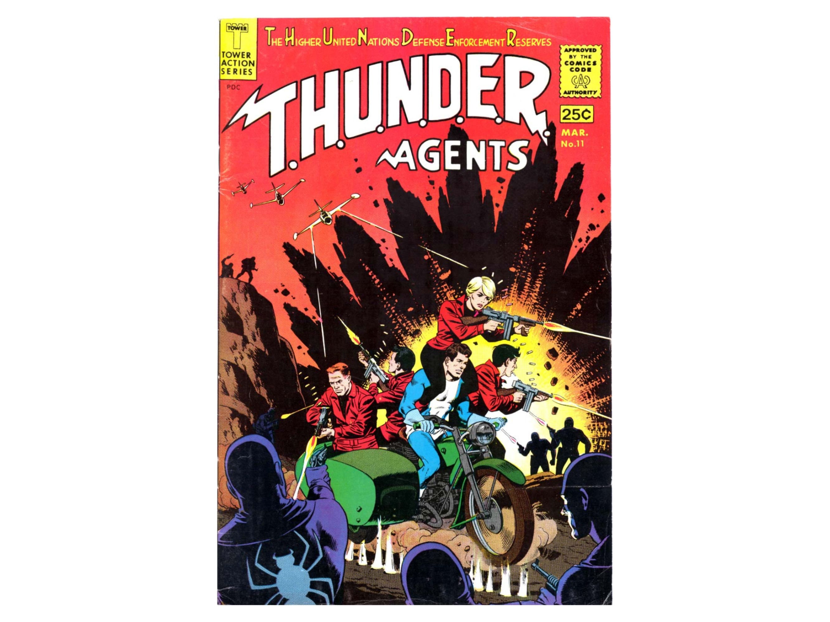 T.H.U.N.D.E.R Agents Comics Collection 20 PDF/CBR Comic Books by Tower ...