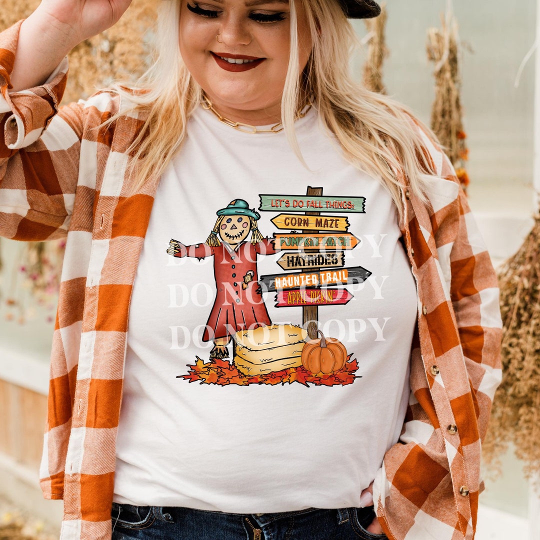 Let's Do Fall Things SVG, Fall Retro Quote SVG Fall DTF Transfer ...