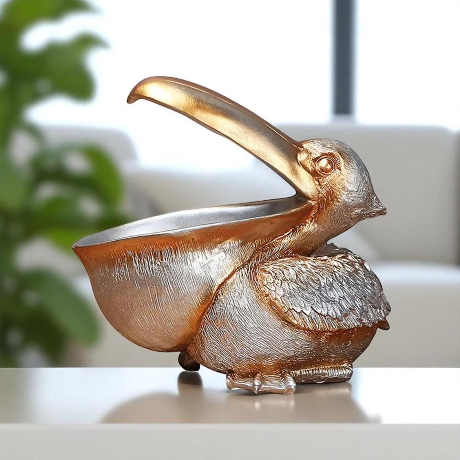 Toucan Bird Statue Storage Box – Resin Sculpture Key Holder for ...