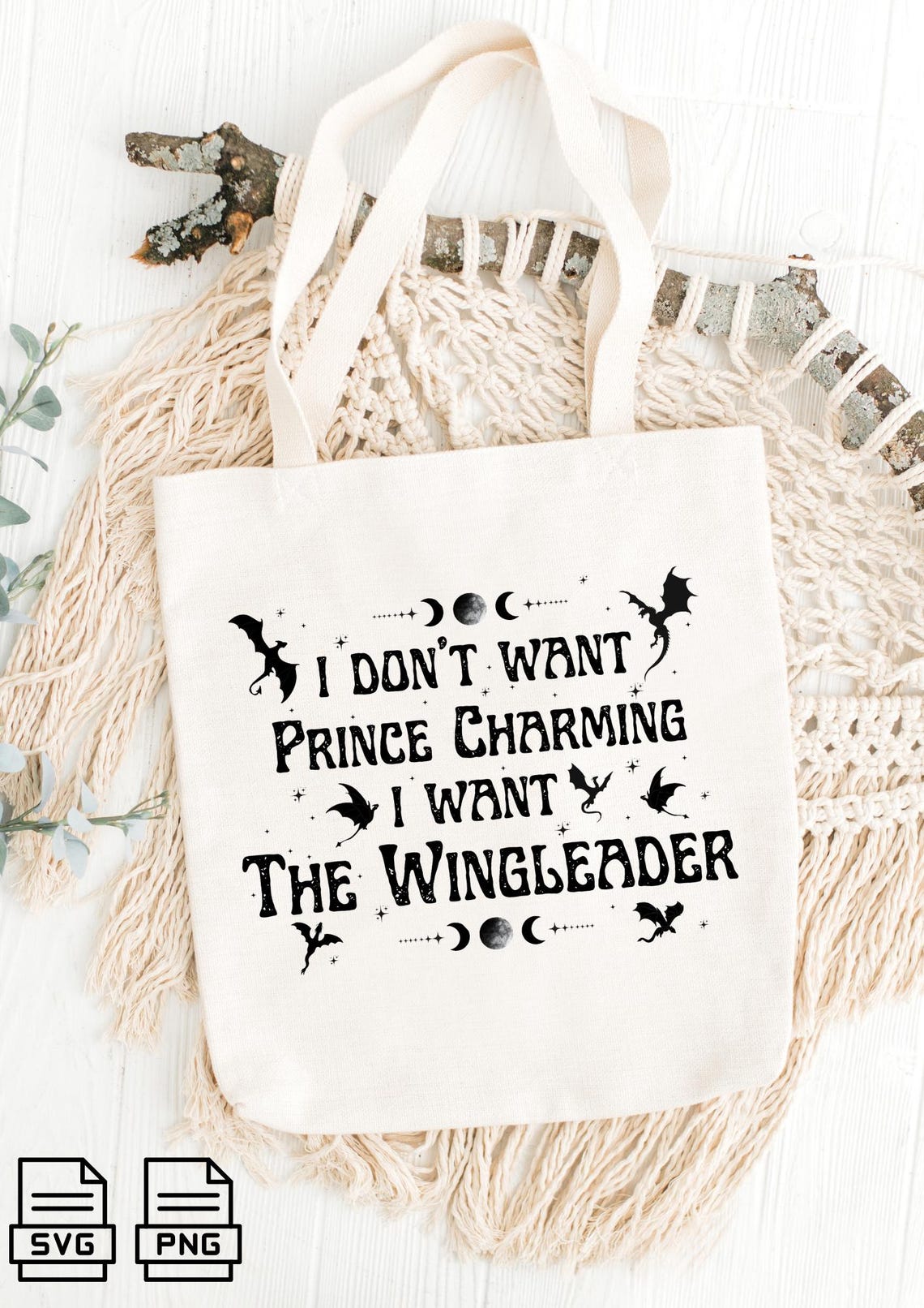 Fourth Wing Wingleader Quote: Booktok SVG PNG Files - Etsy