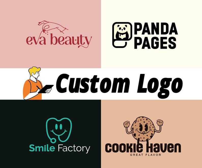Custom Logo Design, Custom Logo Design for Business, Branding Package ...