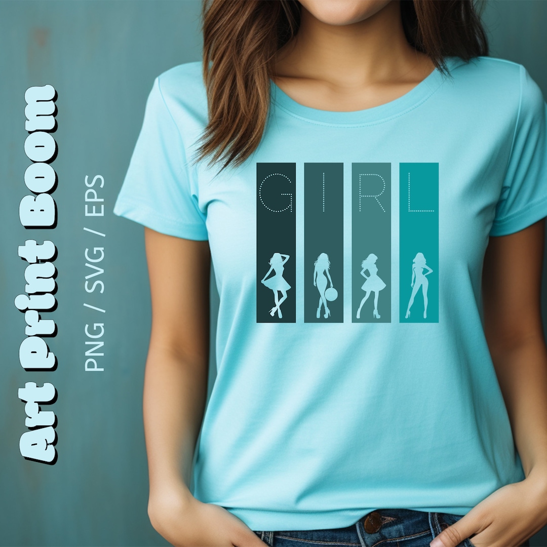 Girl, Best Girl, Girl SVG, Woman SVG, Funny Girl SVG, Happy Girl, T ...