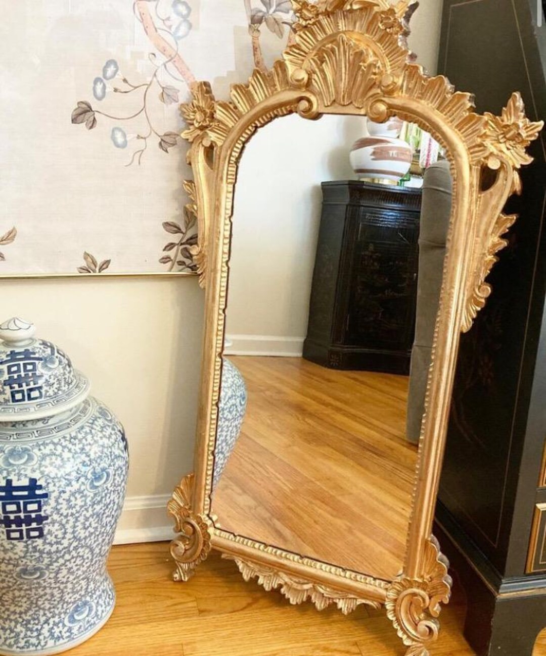 Rococo Chinoiserie Mirror - Etsy