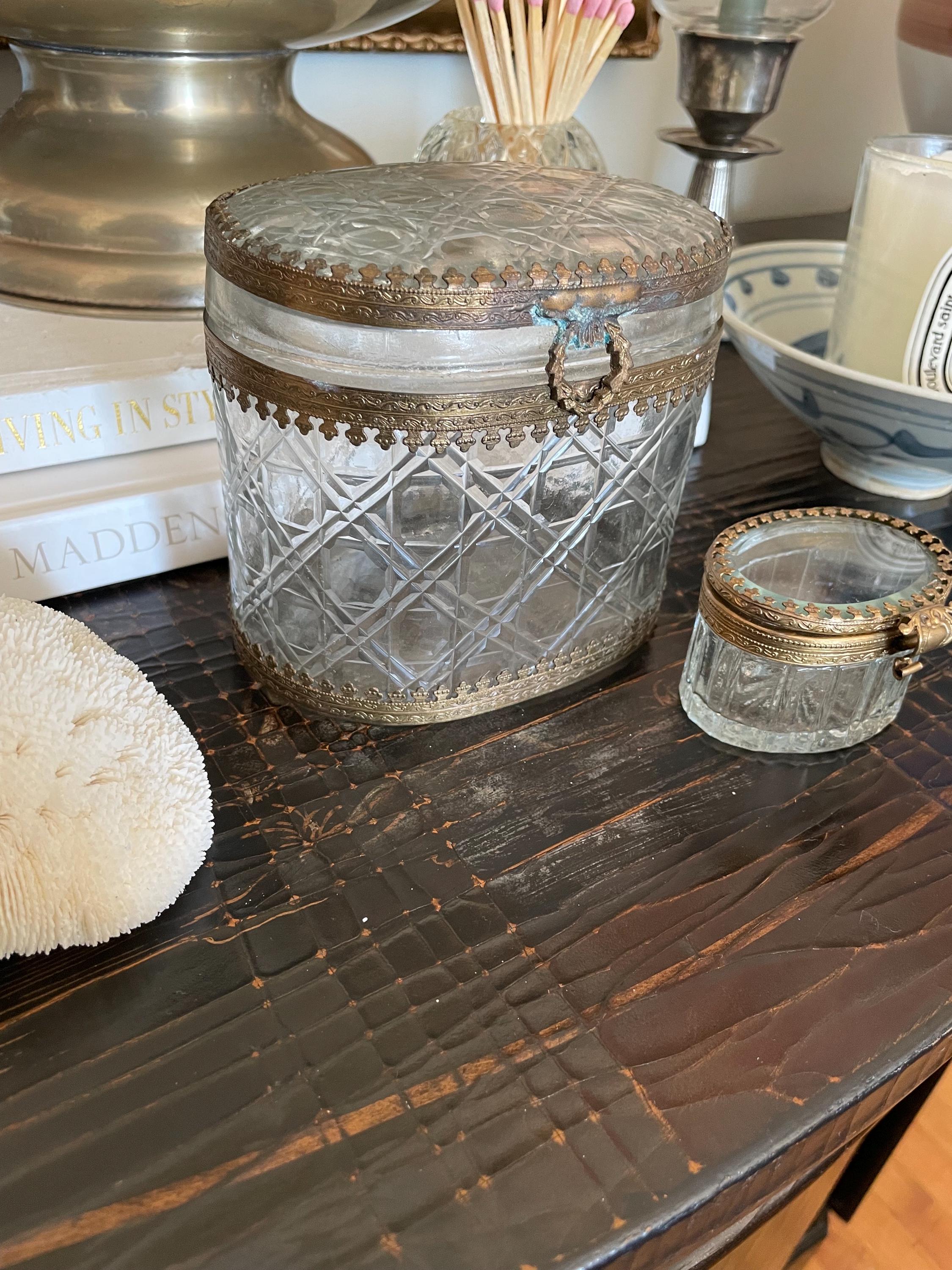 Decorative Pair of casket Boxes - Etsy