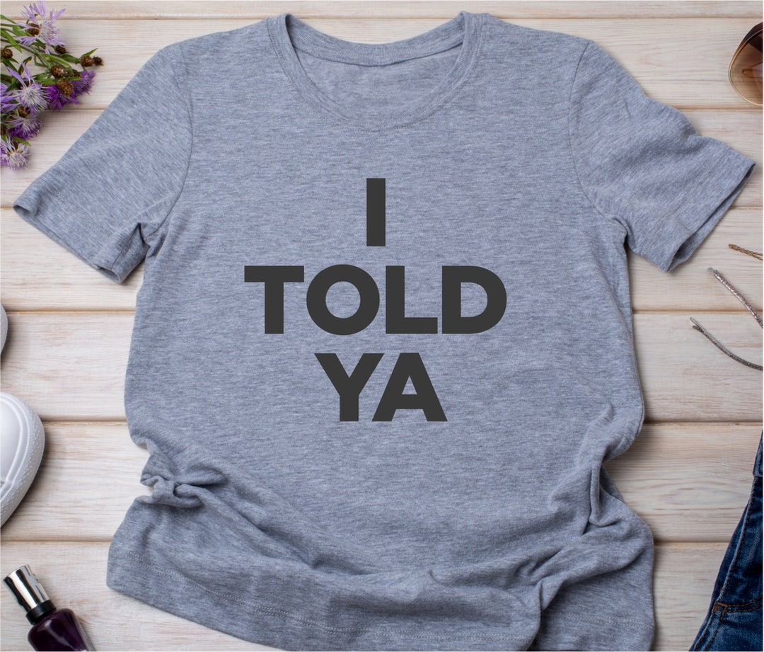 I TOLD YA Zendaya JFK Challengers Movie Express Delivery Available - Etsy