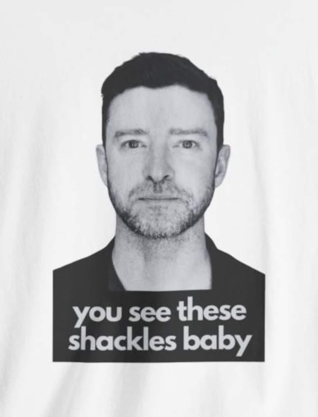Justin Timberlake Mugshot You See These Shackles Baby Bringing Sexy ...