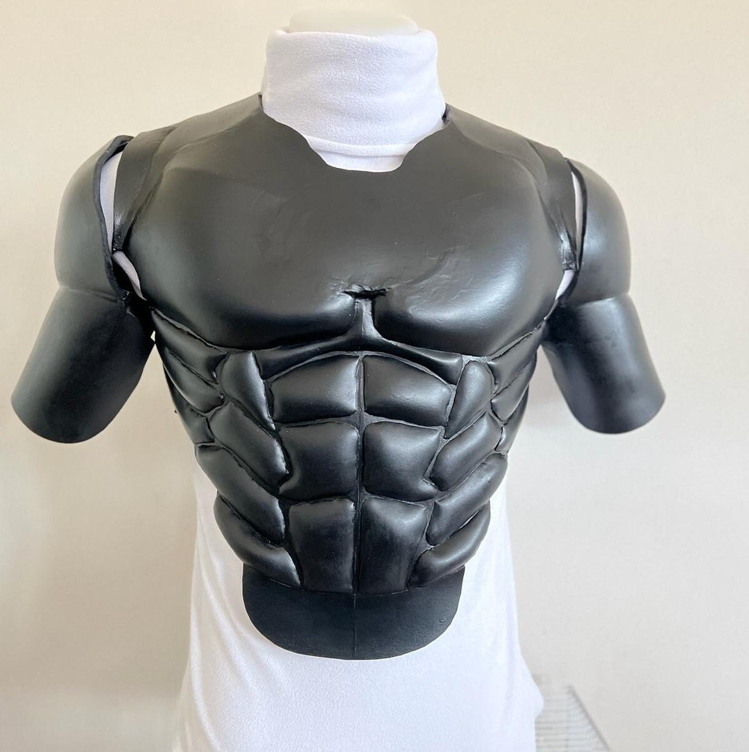 Generic Muscle Armor Superhero Hero Abdominal Pectoral Muscles Cosplay ...