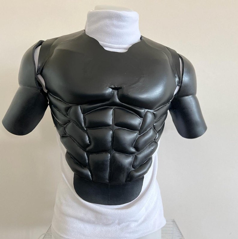 Generic Muscle Armor Superhero Hero Abdominal Pectoral Muscles Cosplay ...