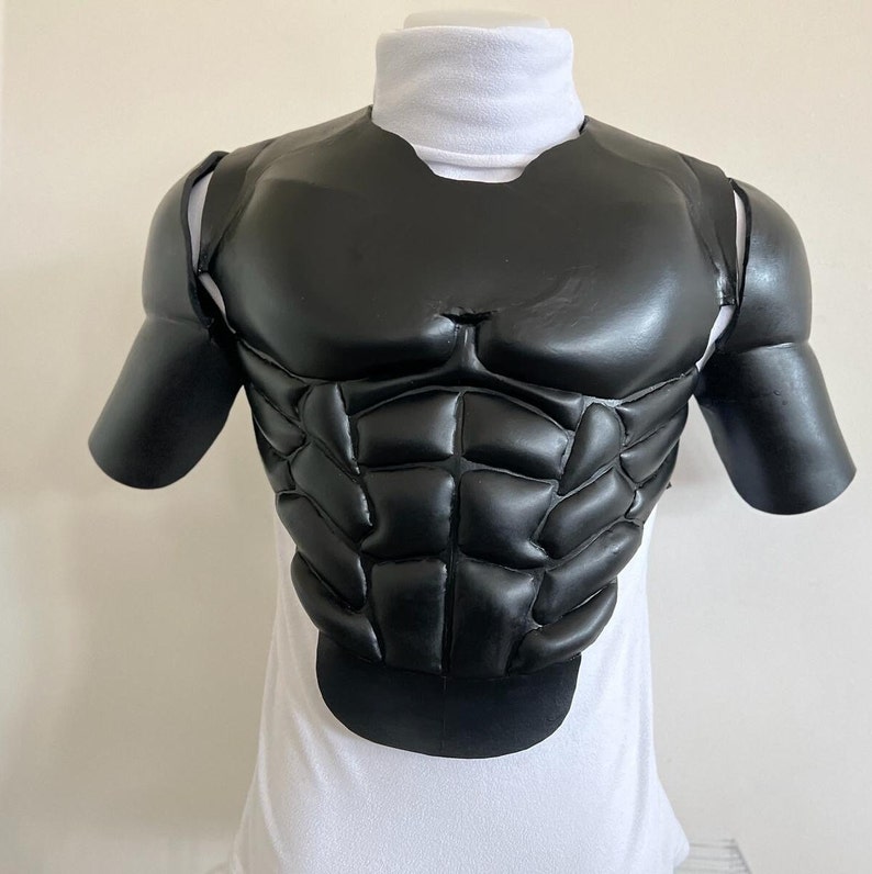 Generic Muscle Armor Superhero Hero Abdominal Pectoral Muscles Cosplay ...