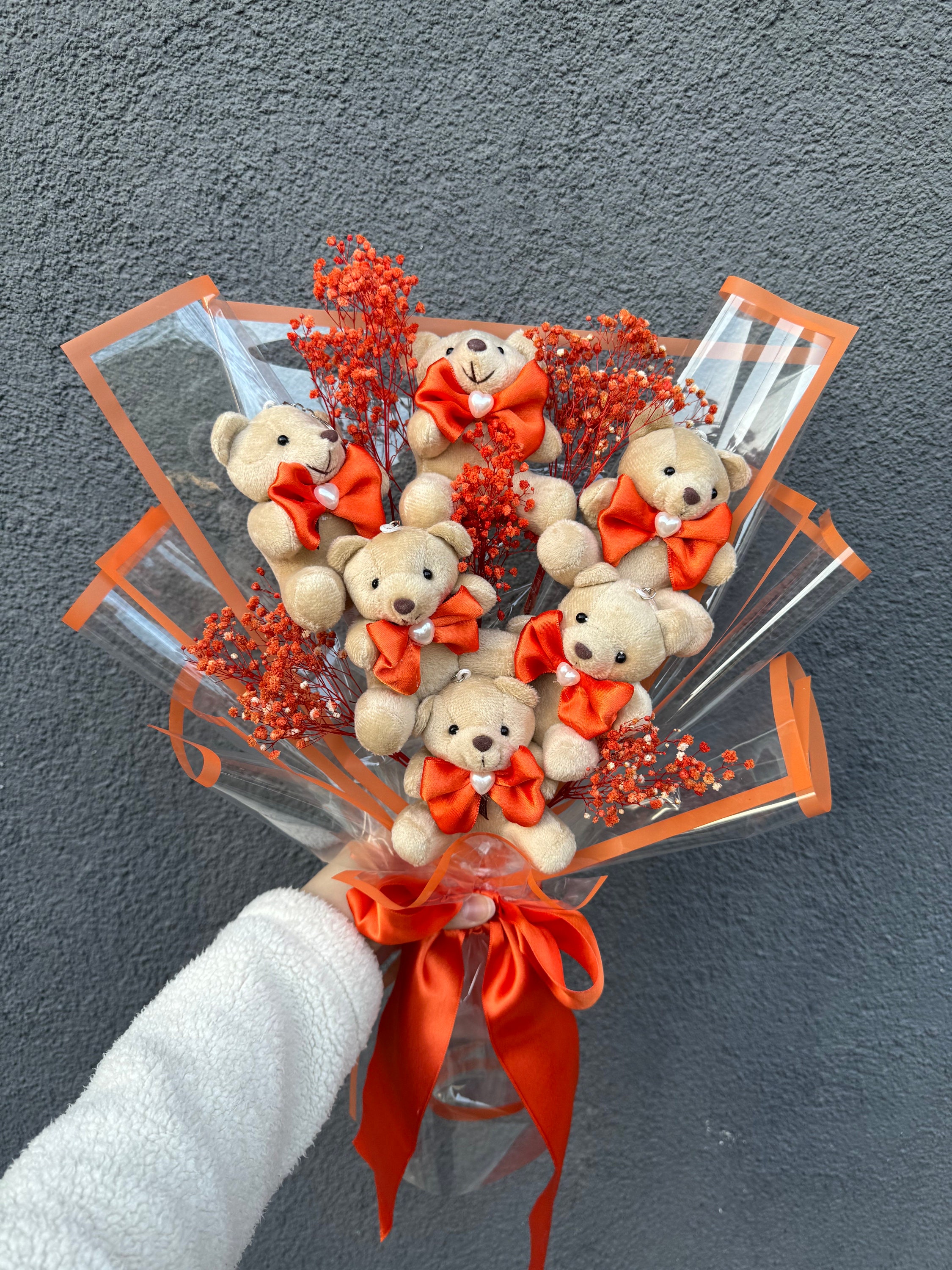 Teddy Bear Flowers, Plush Teddy Bear Flower Bouquet, Love Teddy Bear ...