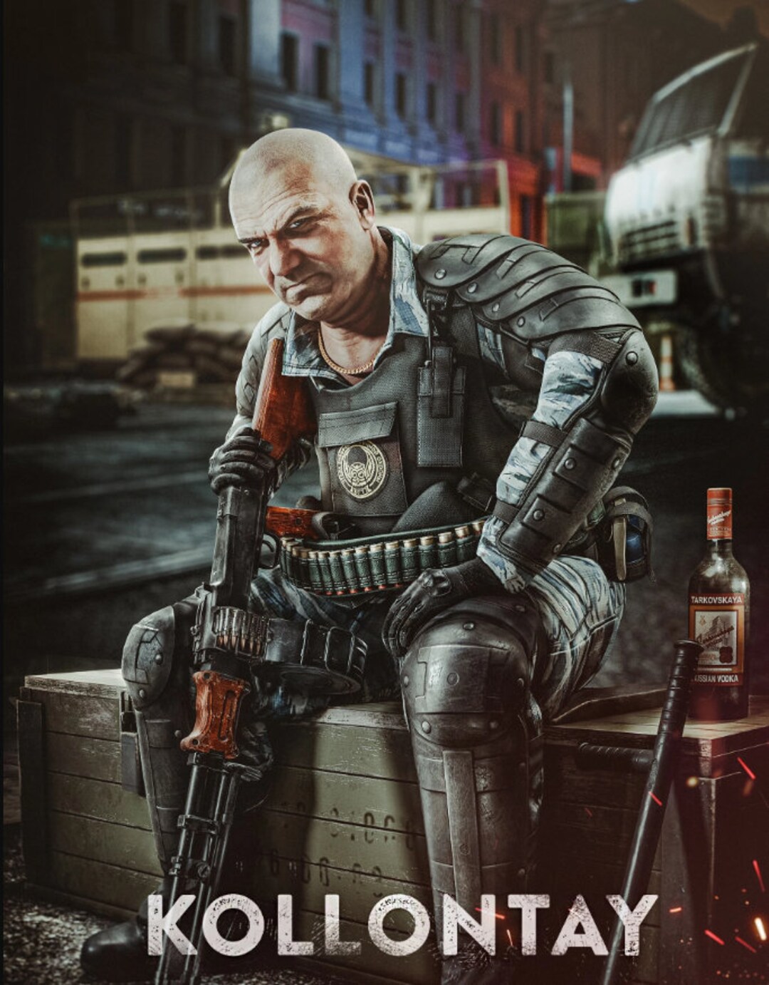 Escape From Tarkov KOLLONTAY Figure 3D Print Model - Etsy