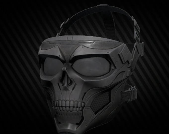 Escape From Tarkov Death Shadow Mask 3d Print Model STL - Etsy
