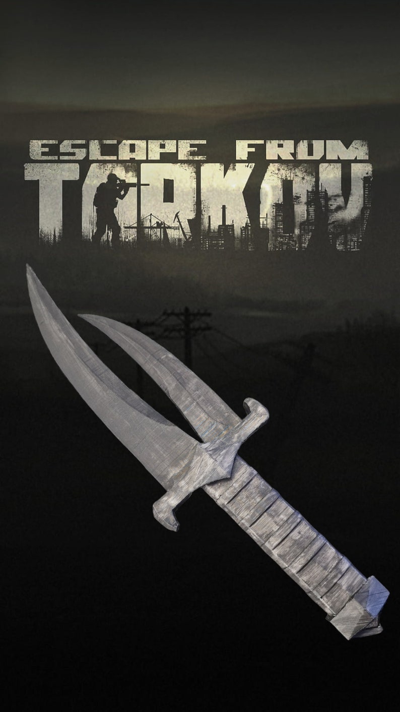 Escape From Tarkov Cultist Knife 3D Print Model STL - Etsy
