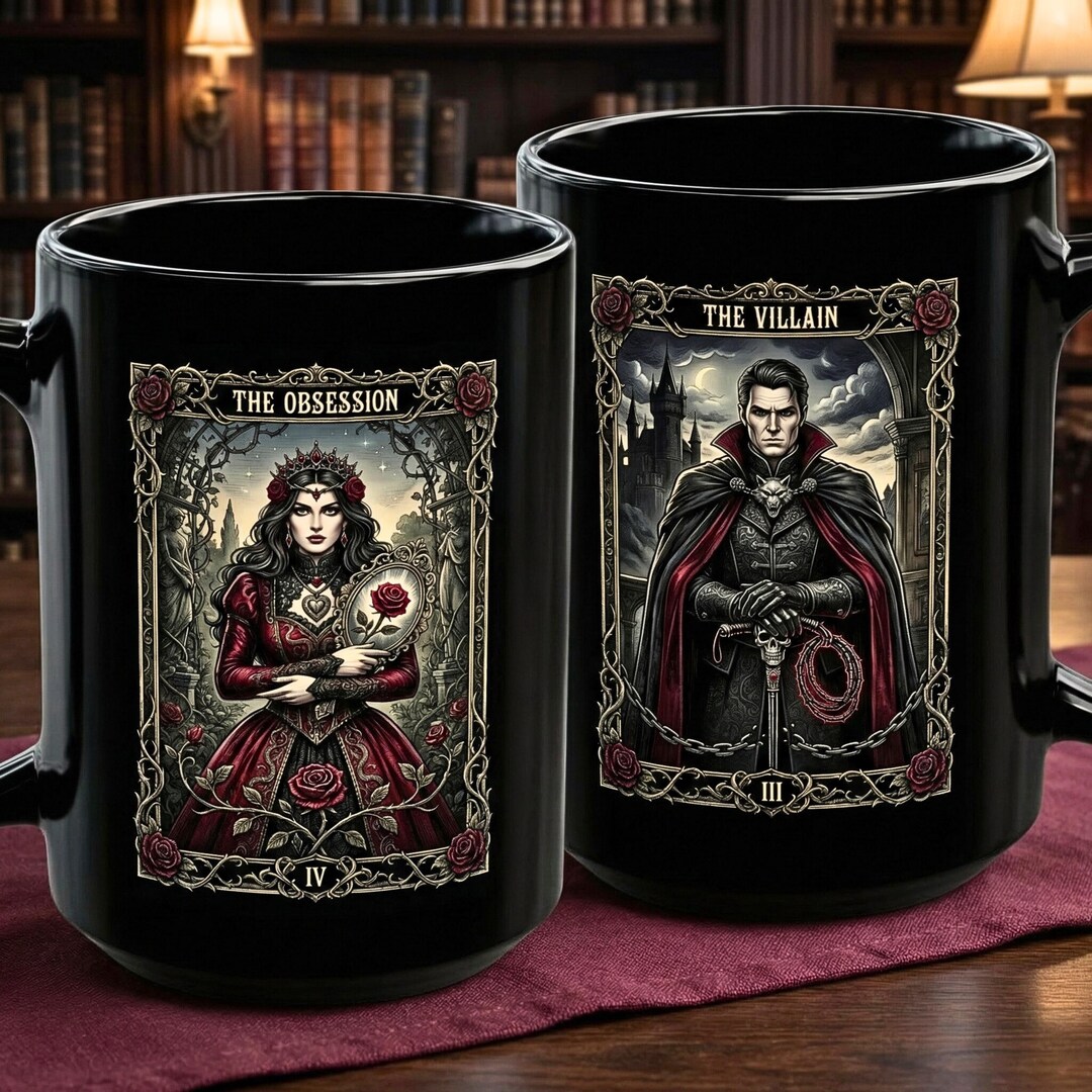 Dark Romance Villain Mug - the Villain and the Obsession - Stalker ...