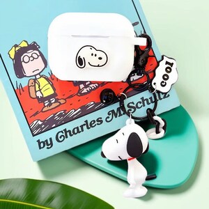 Snoopy Airpods Case Peanuts Charlie Brown Snoopy Shermy Patty Violet ...