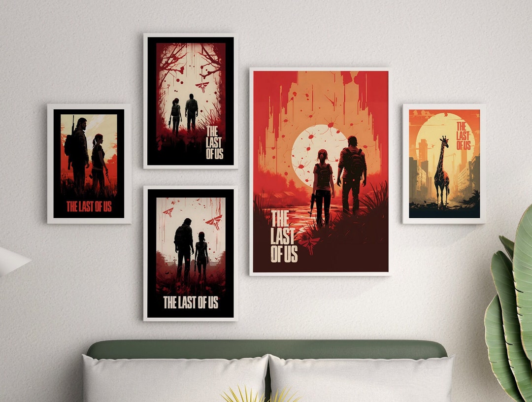 5 High Quality Epic Last of Us Posters, Last of Us, Printings, Wall Art ...