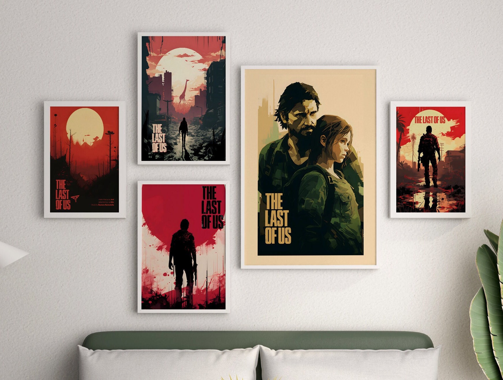 5 High Quality Epic Last of Us Posters, Last of Us, Printings, Wall Art ...