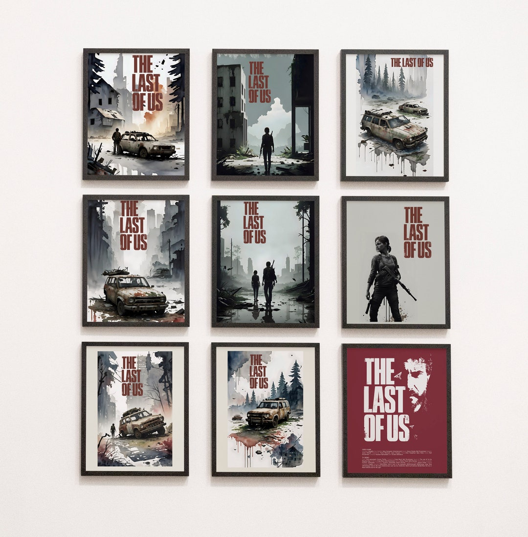 9 High Quality Epic Last of Us Posters Mega Bundle, Last of Us ...