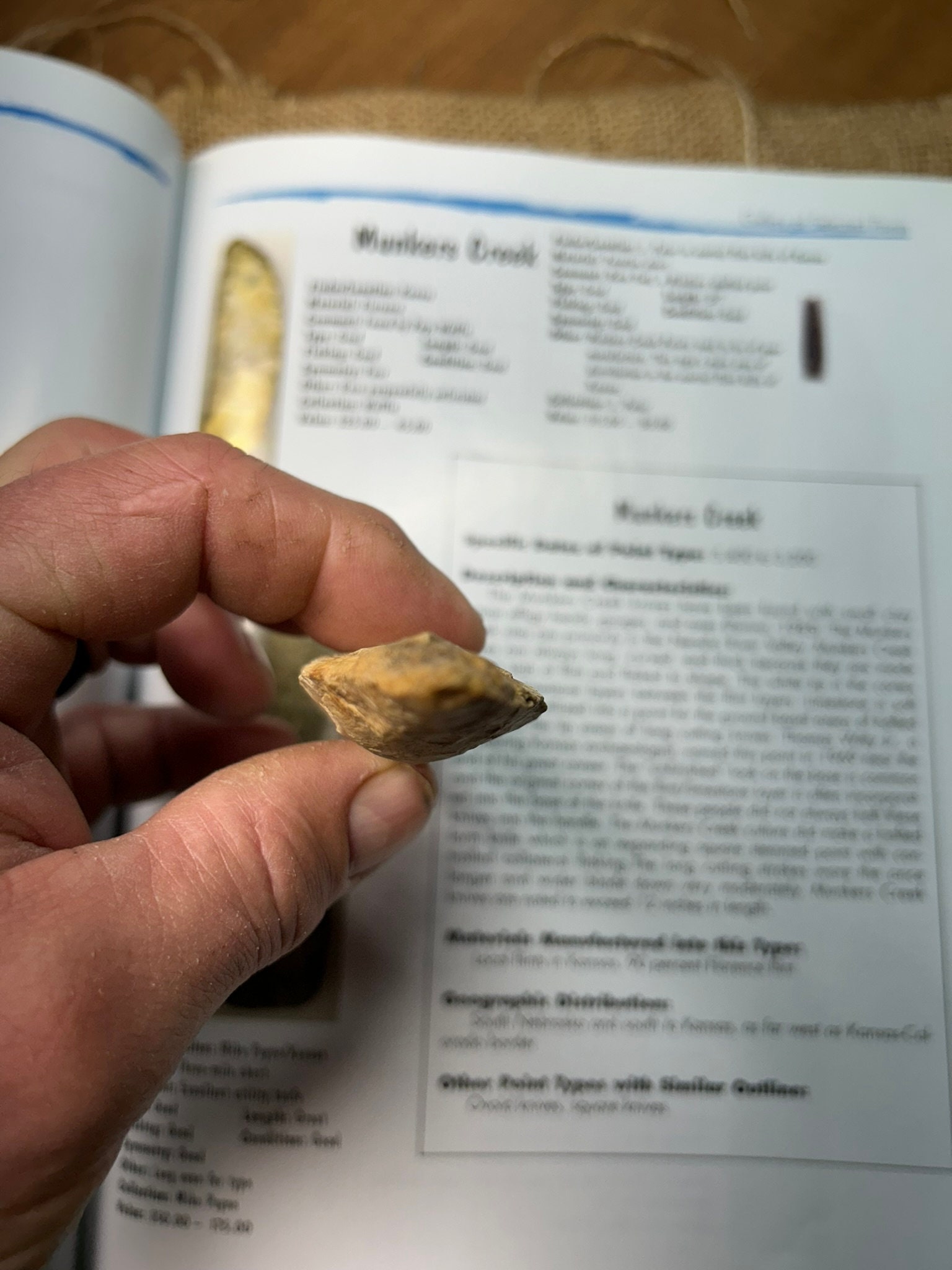 Authentic Native American Munkers Creek Knife Artifact / Father's Day ...