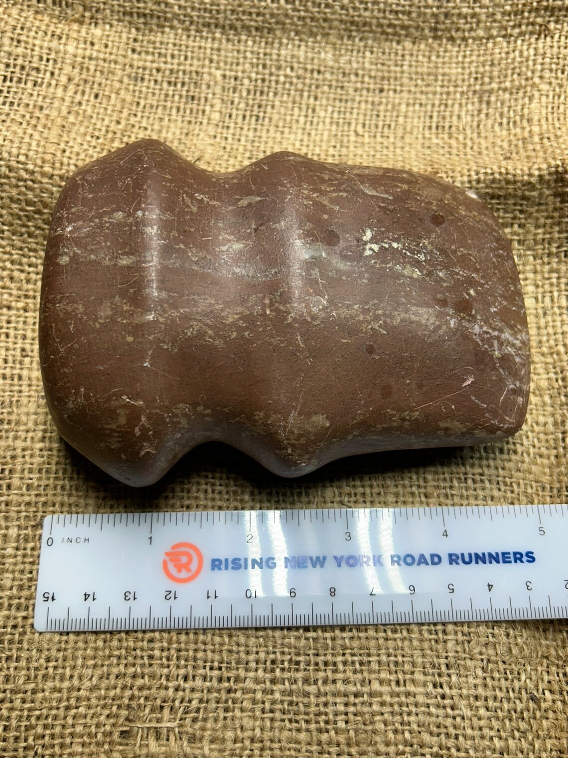 Authentic Native American Ground Stone Axe Head / Father's Day Gift ...