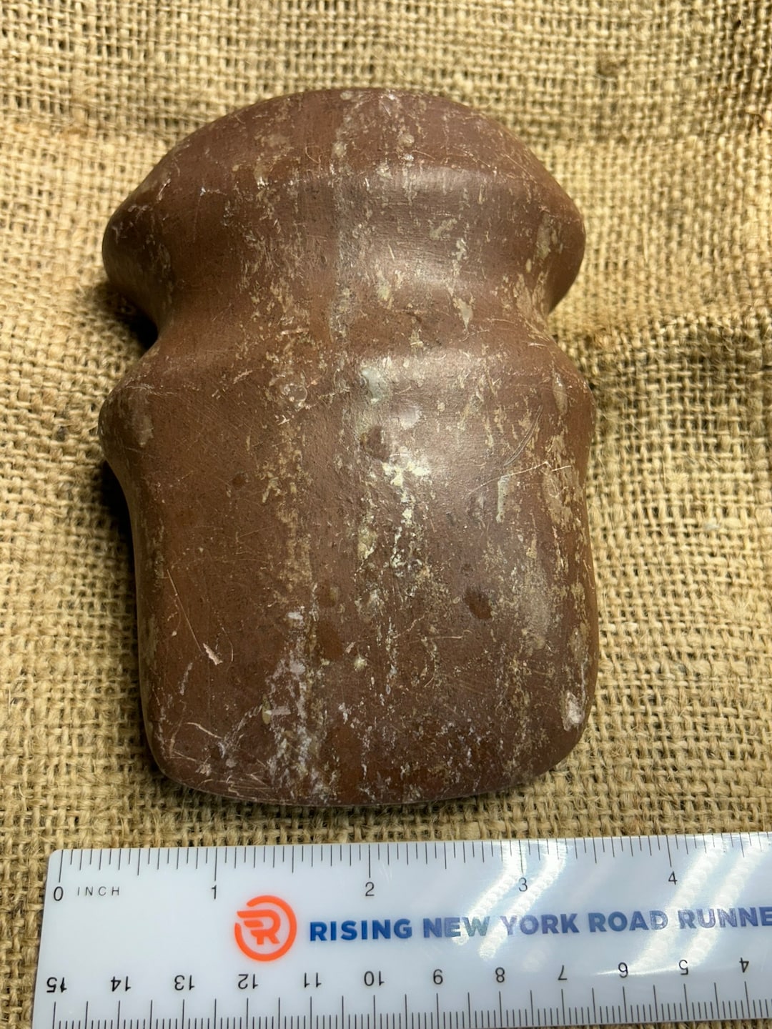 Authentic Native American Ground Stone Axe Head / Father's Day Gift ...