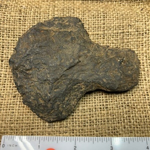 Authentic Native American Black Flint Tomahawk From Kansas / Father's ...